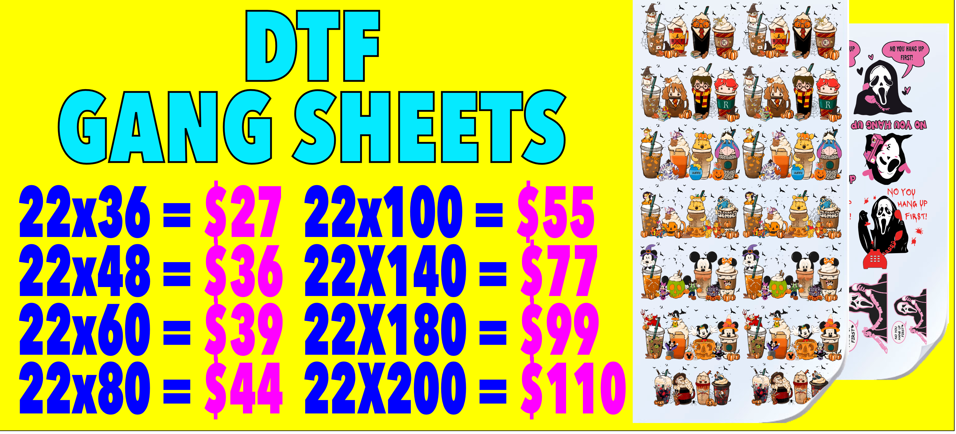 custom Gang Sheets – My Store