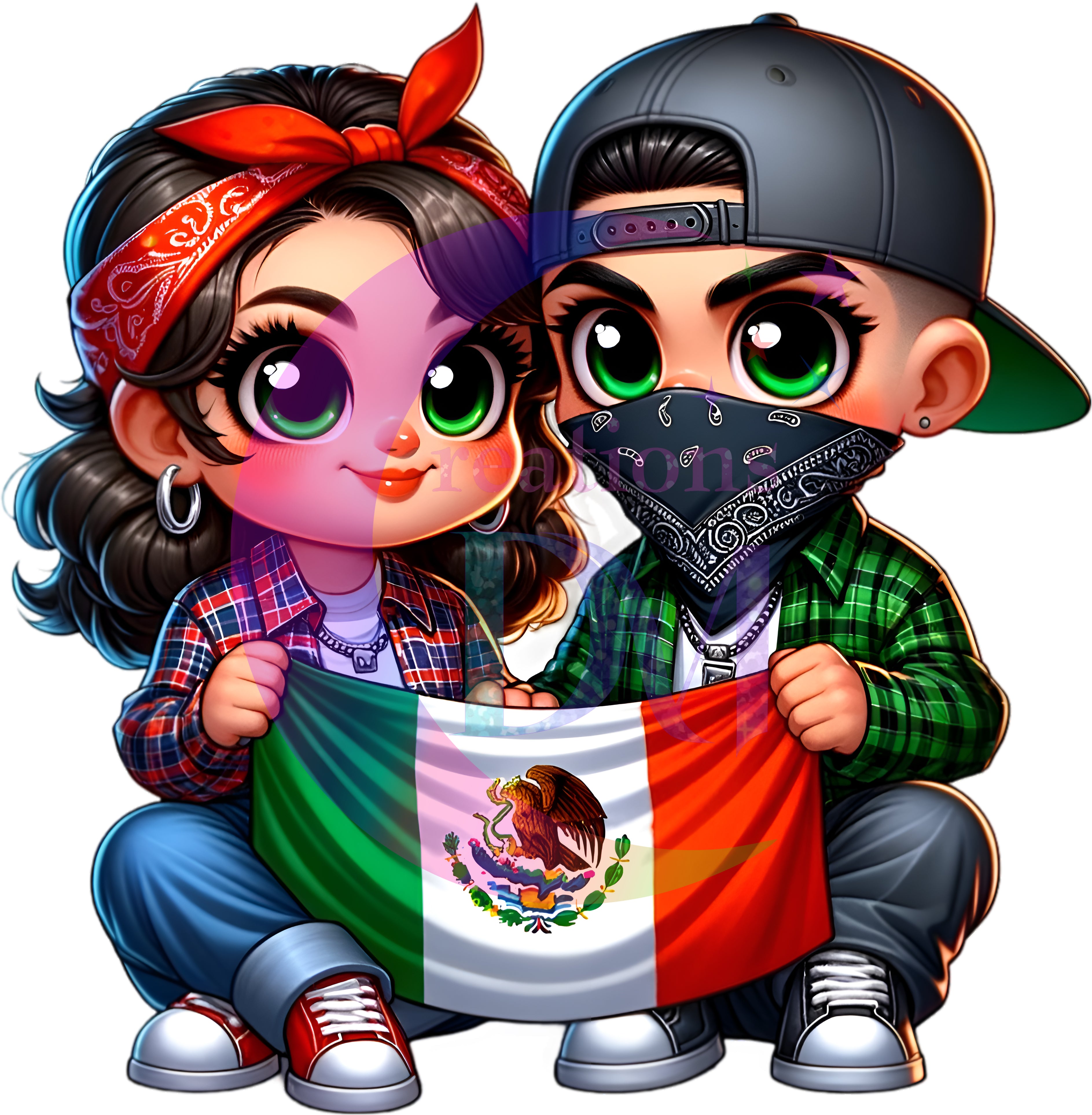 Independence Day -Mexico Mexican couple holding Mexican flag – dm ...